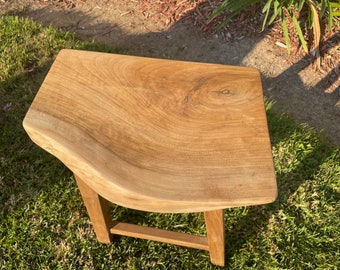 Live Edge Stool | Etsy