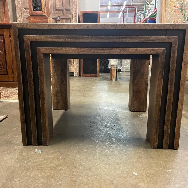 Rustic Side Table - Etsy