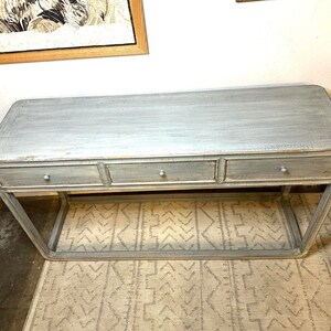 Hand Made Ming Console Table With 3 Drawers-weathered / Multiple Sizes and Color - Etsy
