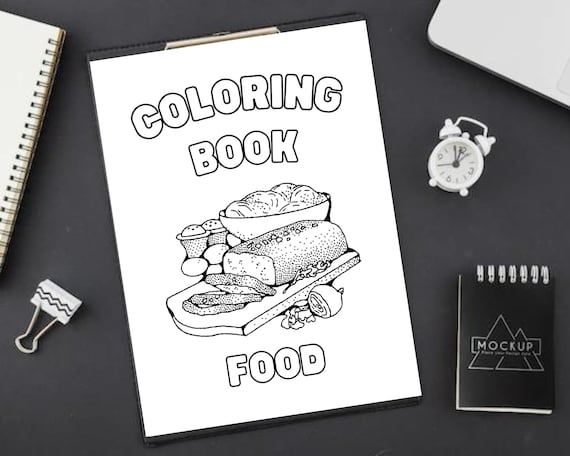 Coloring Pages Printable Coloring Pages Easy Fun Book - Etsy