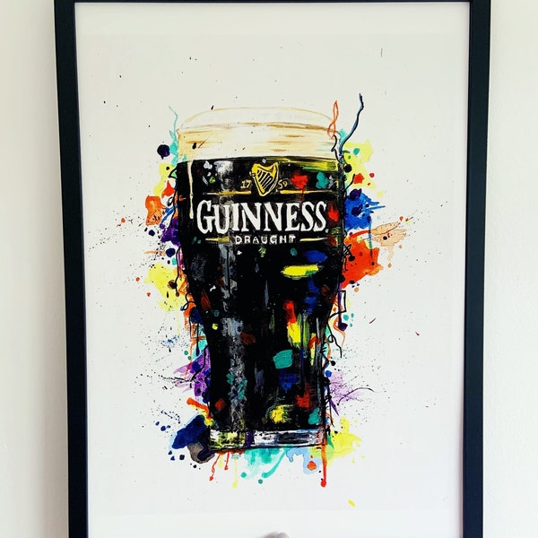 Guinness Print - Etsy UK