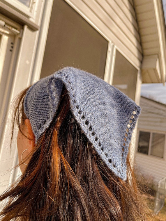 Zoe's Kerchief Knitting Pattern | Etsy