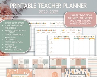 Boho 2023 Planner - Etsy