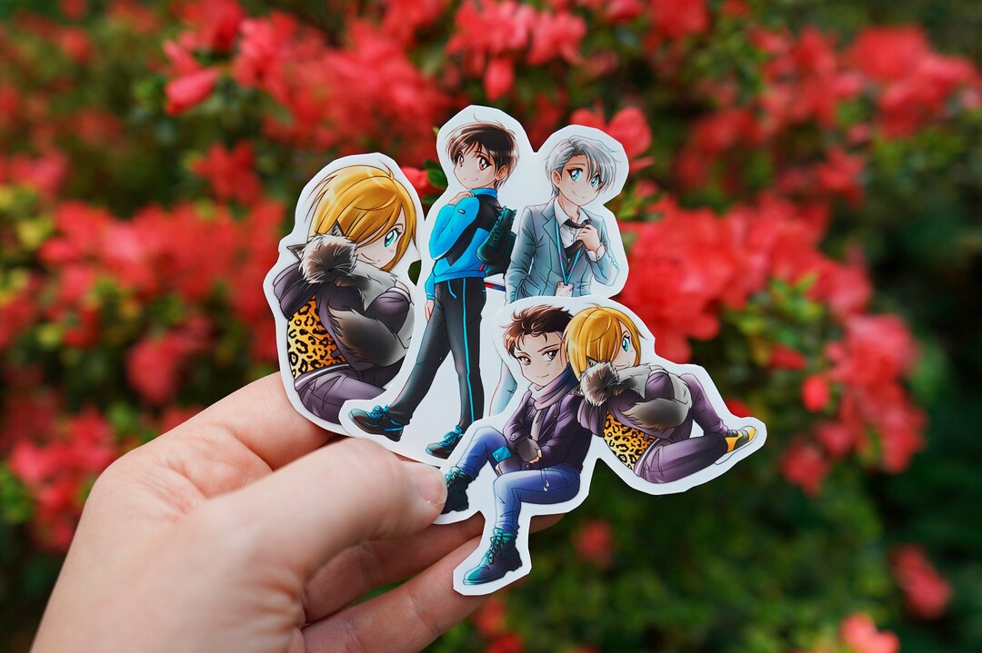 Yuuri on Ice Stickers Victuuri, Otayuri, Victor Nikiforov, Yuuri ...
