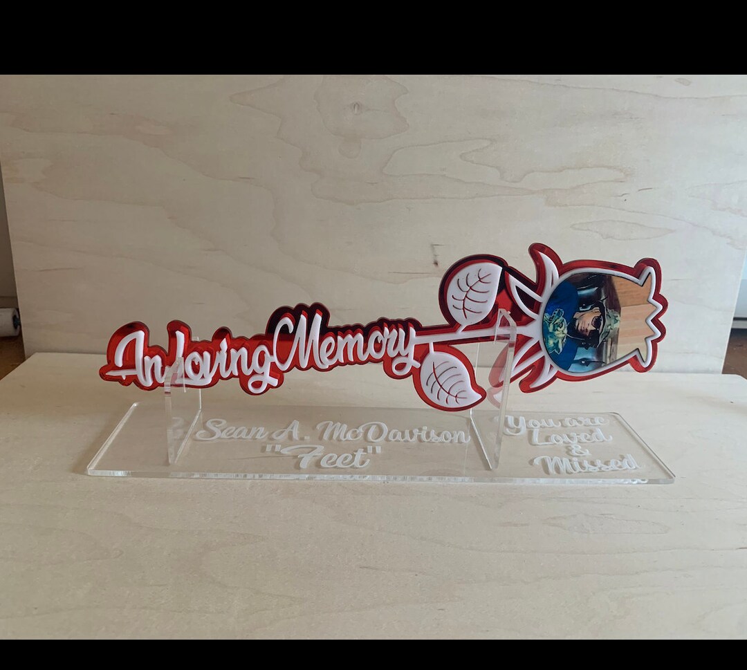 In Loving Memory Rose SVG (ROSE ONLY) - Etsy