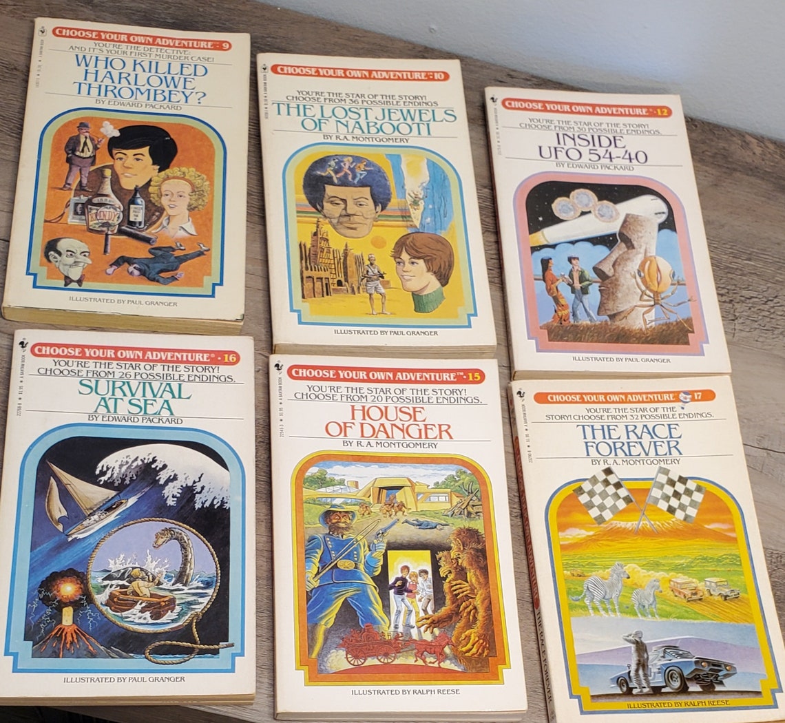 Choose Your Own Adventure Bantam Books 1980's Some - Etsy