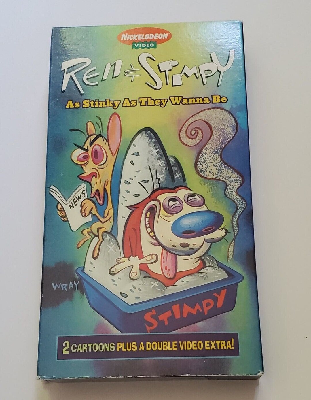 Vintage Nickelodeon Ren and Stimpy VHS Pre-owned - Etsy