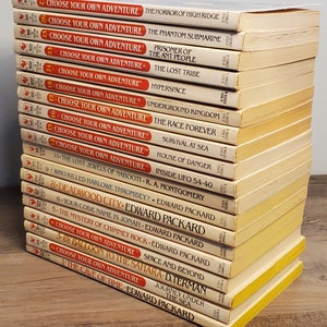 Choose Your Own Adventure Bantam Books, 1980's Some First Editions - Etsy