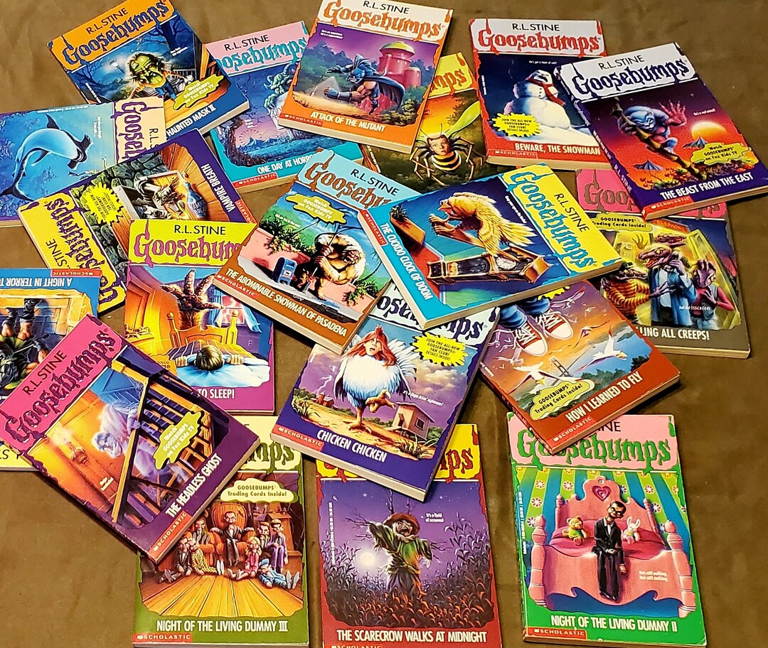 Goosebumps by R.L. Stine Retro Horror Fiction From the 1990's YOU PICK ...