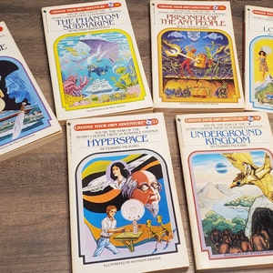Choose Your Own Adventure Bantam Books, 1980's Some First Editions - Etsy