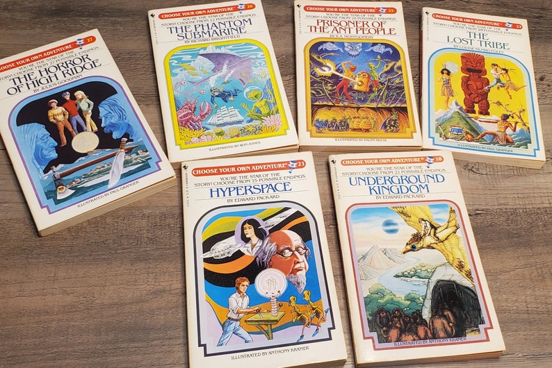 Choose Your Own Adventure Bantam Books 1980's Some - Etsy