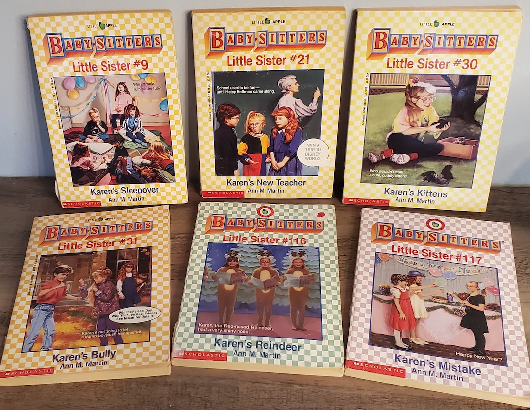 Vintage Baby-sitters Little Sister Books by Ann M. Martin YOU - Etsy
