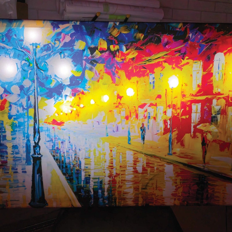 Backlit Canvas - Etsy