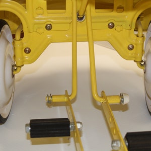 Vintage Style Custom Metal Yellow Pedal Car - Etsy