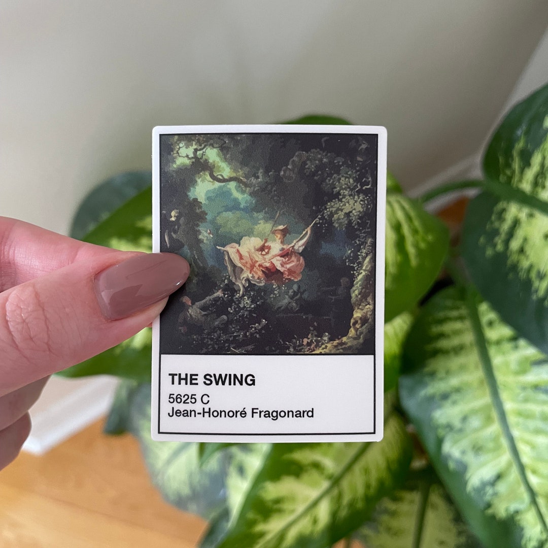 Fragonard the Swing Planner/laptop Sticker Matte Vinyl Die-cut Sticker ...