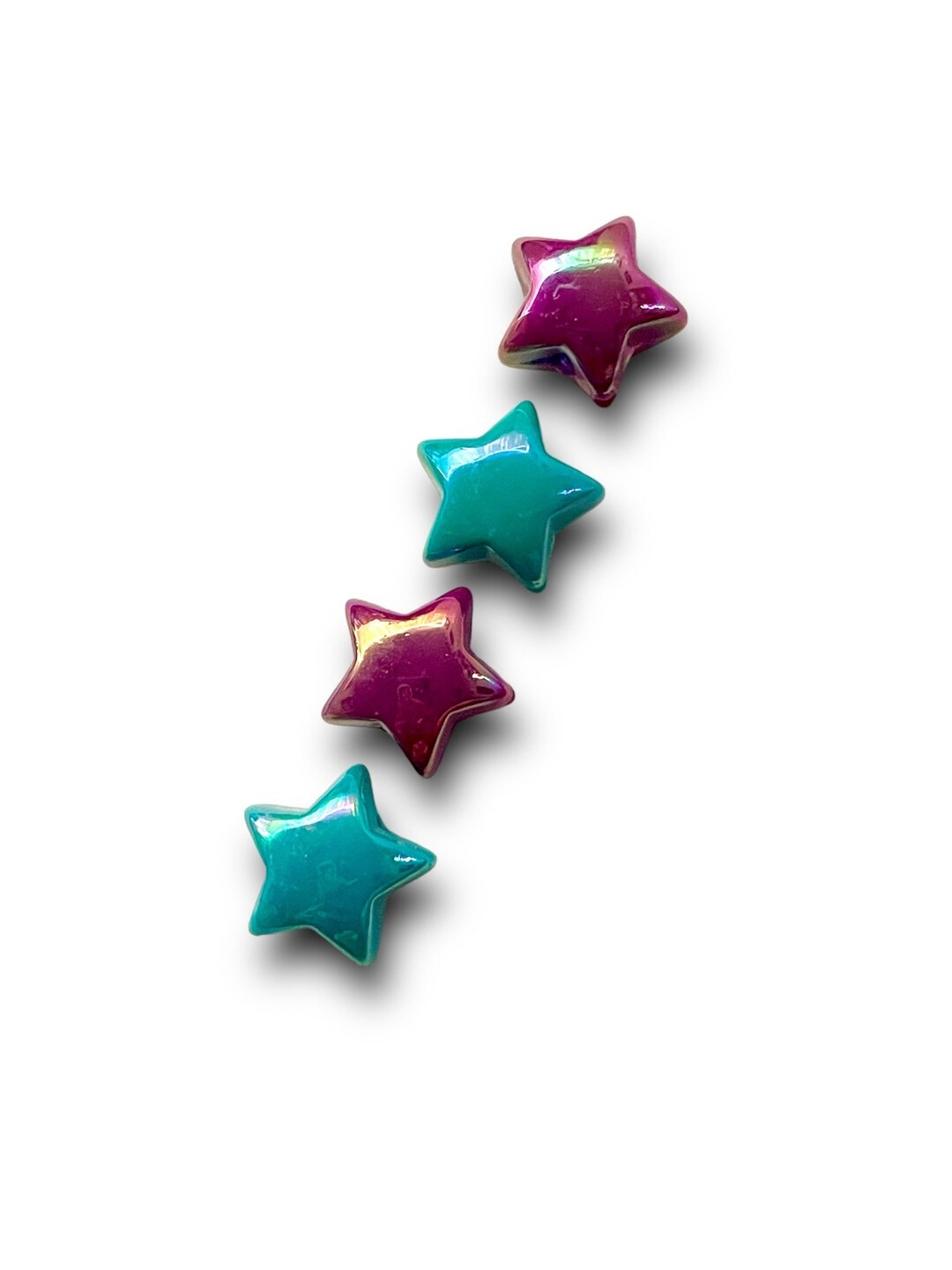 Qty-10-piece Large Acrylic Star Beads 18mm Size - Etsy