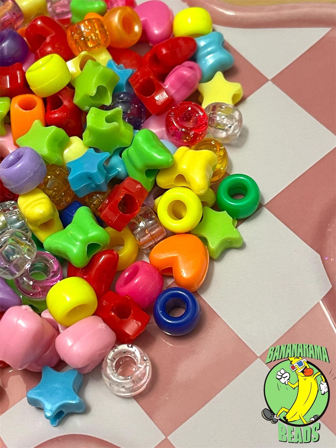 Qty-200 Pieces of Acrylic Kandi Bead Mix Beads 6mm X 9mm - Etsy