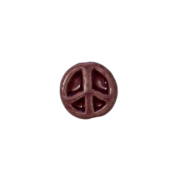 Ceramic Peace Sign - Etsy