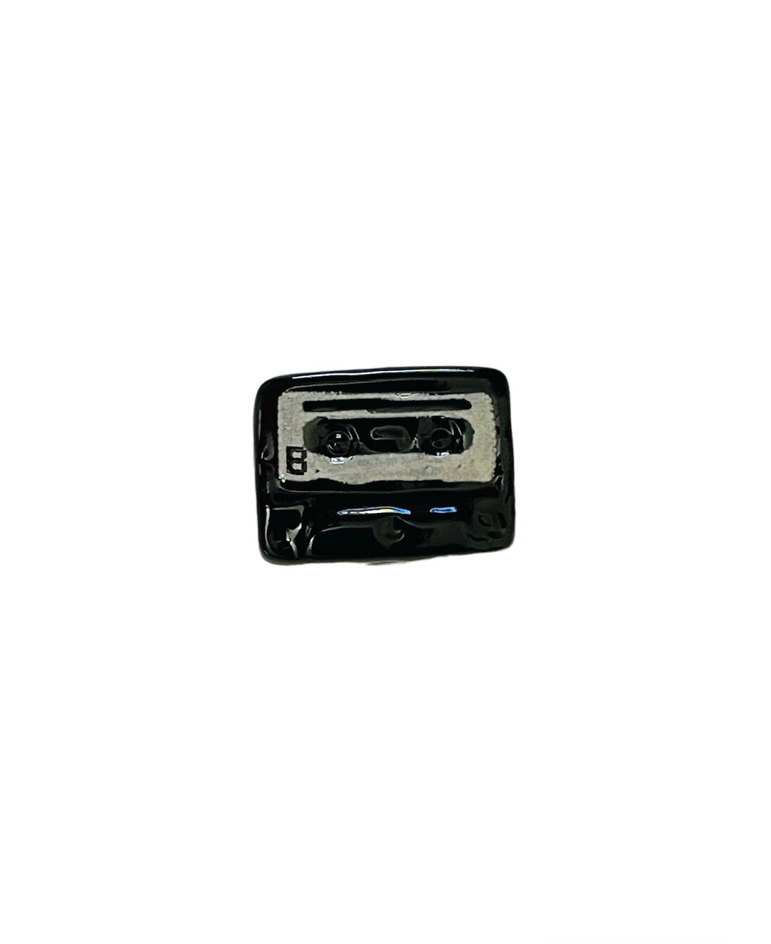 Peruvian Ceramic Cassette Tape Beads, 80’s Cassette Tape, Retro Beads ...