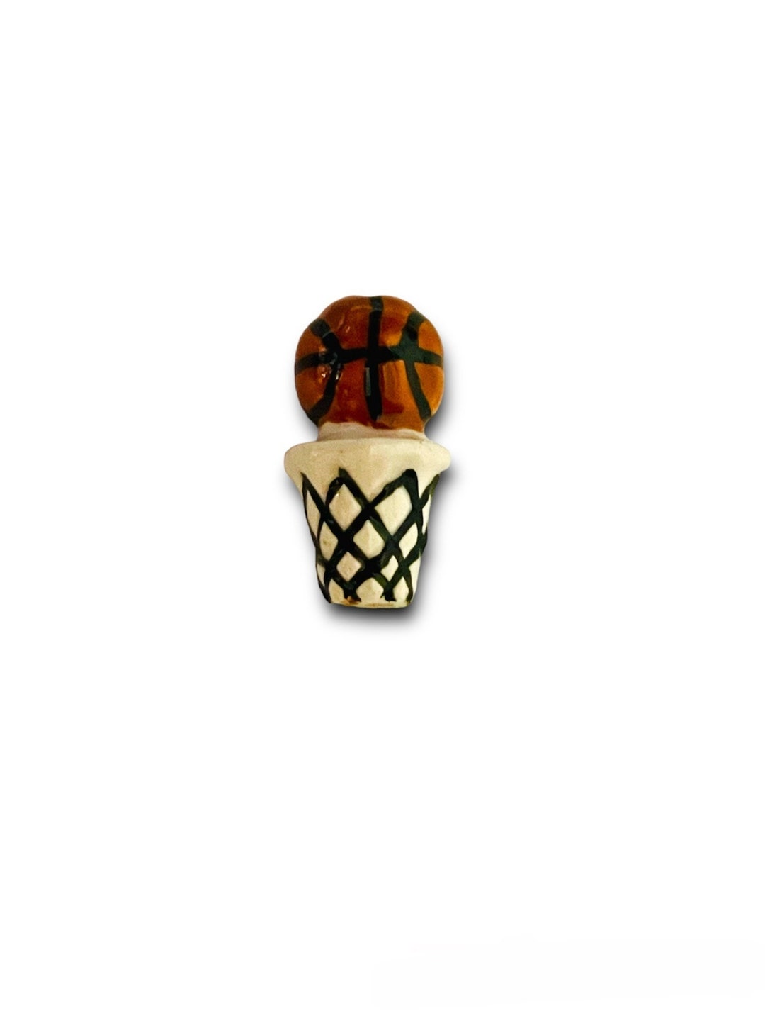 Basketball Beads, Peruvian Ceramic Beads, Sports Beads, Sports Jewelry ...