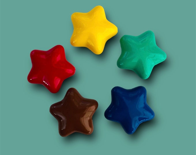 Qty 10 Piece Assorted Large Acrylic Star Beads 20mm Size - Etsy