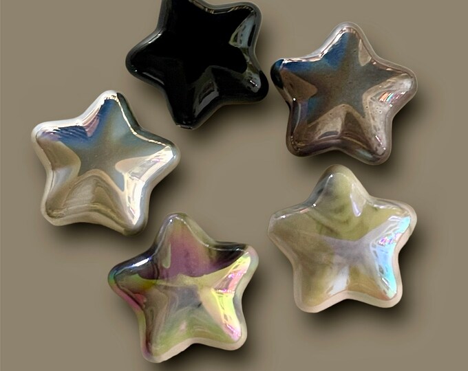 Qty 10 Piece Assorted Large Acrylic Star Beads 20mm Size - Etsy