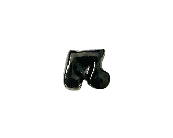 Musical Note Beads, Peruvian Ceramic Beads, Music Note Jewelry, Ceramic ...
