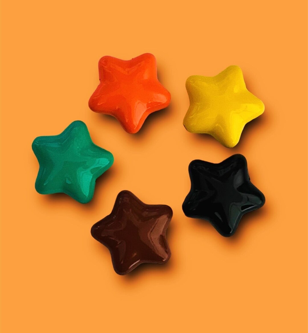 Qty 10 Piece Assorted Large Acrylic Star Beads 20mm Size - Etsy