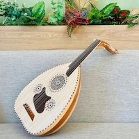Han Dynasty Musical Instruments Art Print, Guqin and Pipa, Traditional ...