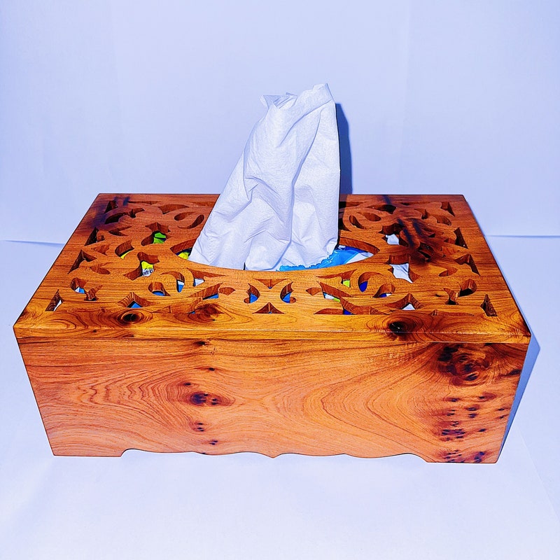 Wood Wooden Tissue Box - Etsy