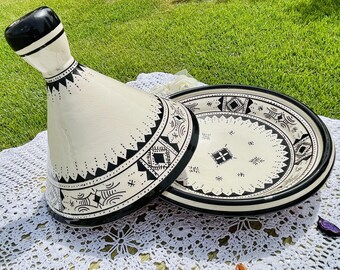 Black White Tagine - Etsy