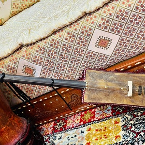 Moroccan Pro Gnawa Instrument, Gnawa Music, Handmade Guembri With Extra ...