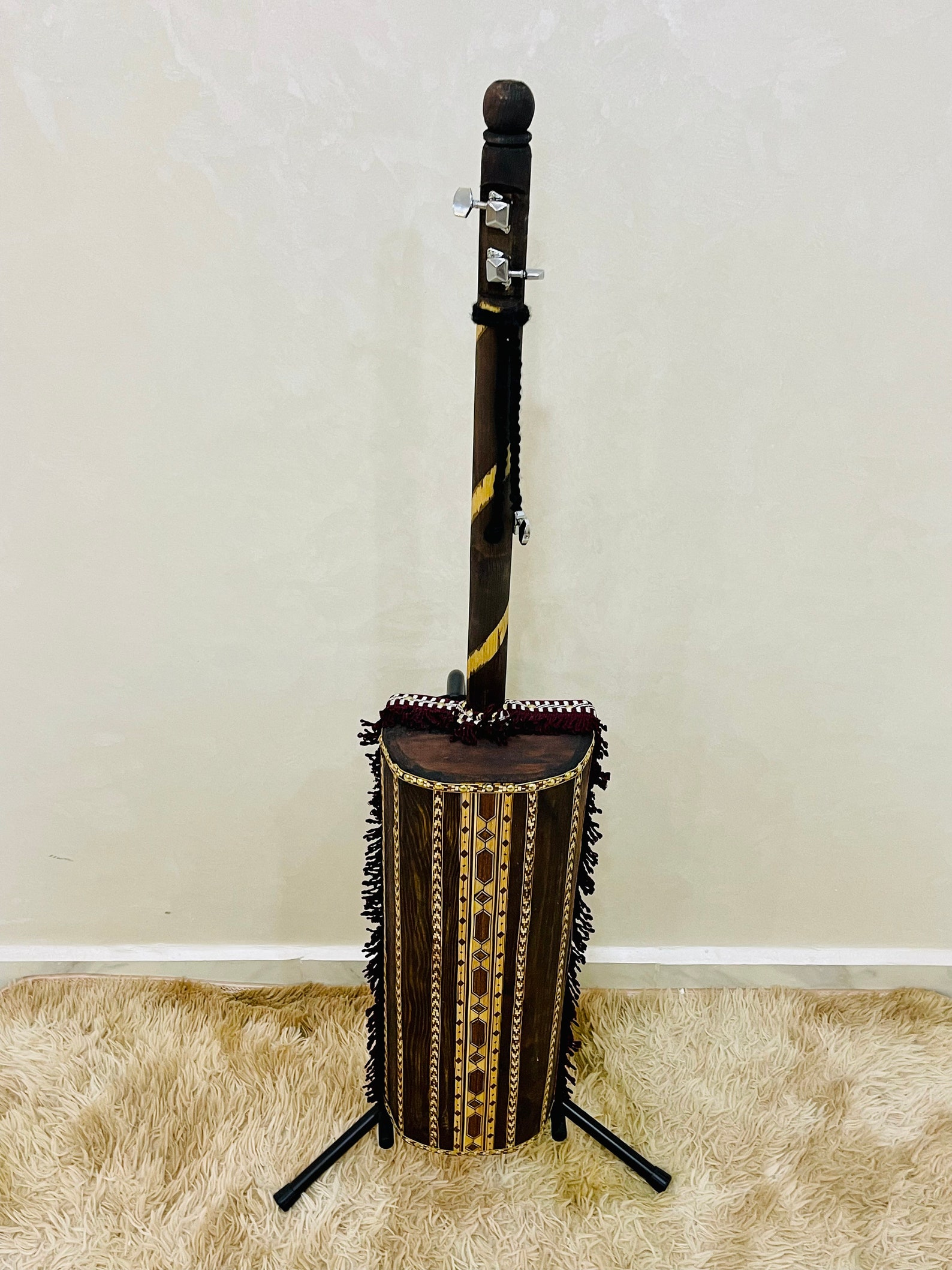 Moroccan Pro Gnawa Instrument, Gnawa Music, Handmade Guembri With Extra ...
