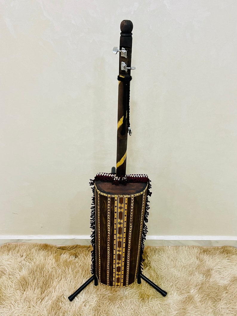 Moroccan Pro Gnawa Instrument, Gnawa Music, Handmade Guembri With Extra ...