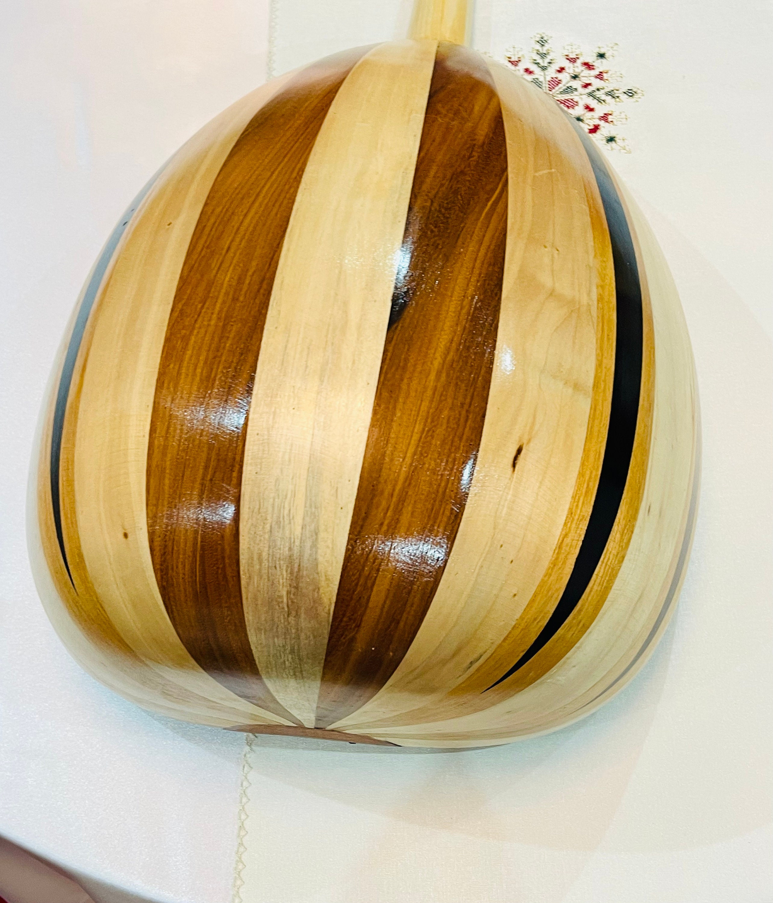 Large Lute Oud Musical Instrument, Handmade Lute Bag,11 Strings Tunes ...