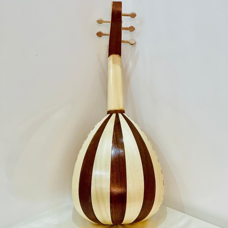 Handcrafted Oud Lute Small & Medium Size With 5-strings, Pick and Soft ...