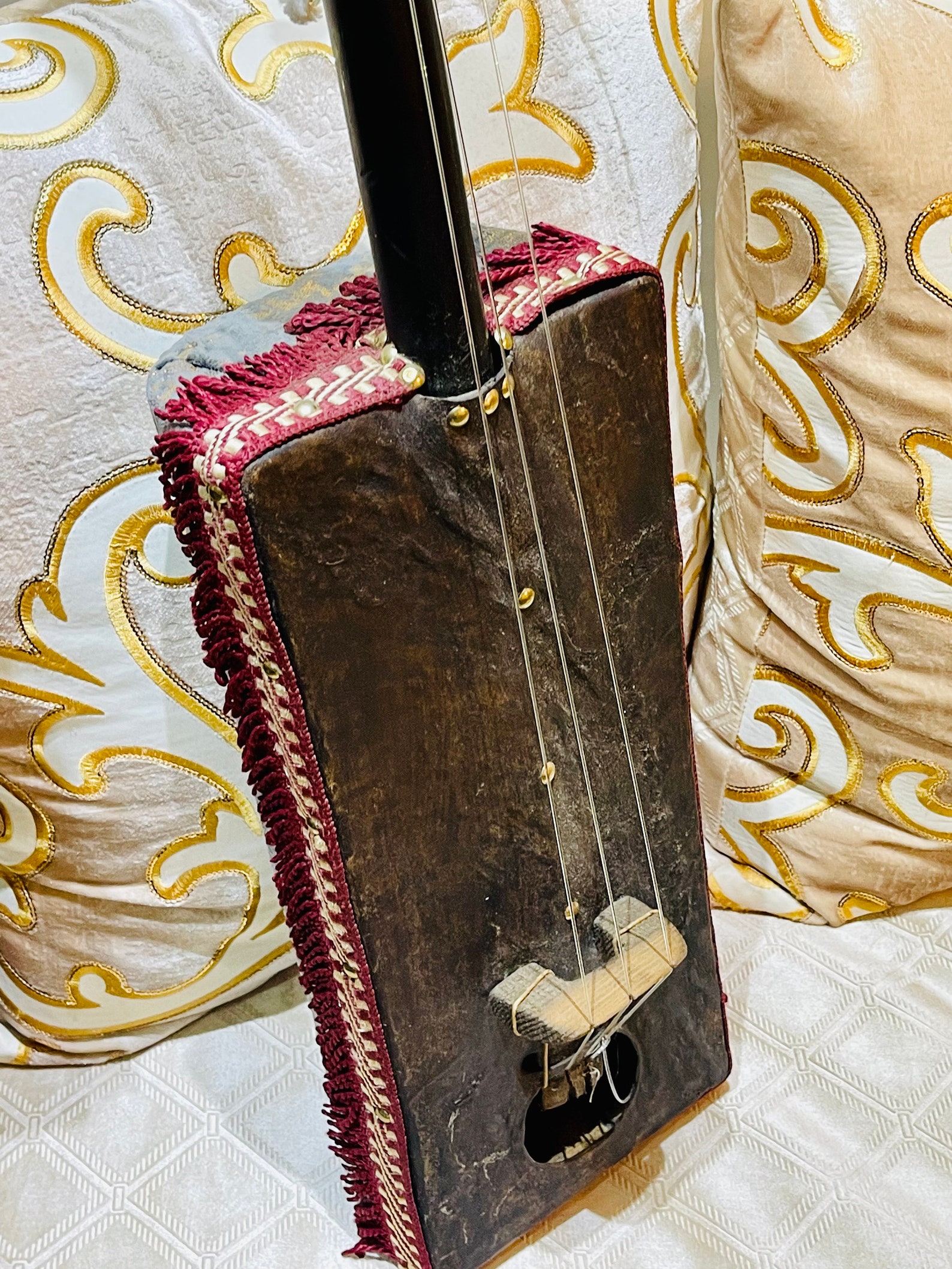 Moroccan Pro Gnawa Instrument, Gnawa Music, Handmade Guembri With Extra ...