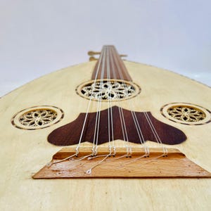 Large Oud Lute Music Instrument With 11-strings Tunes, Handmade ...