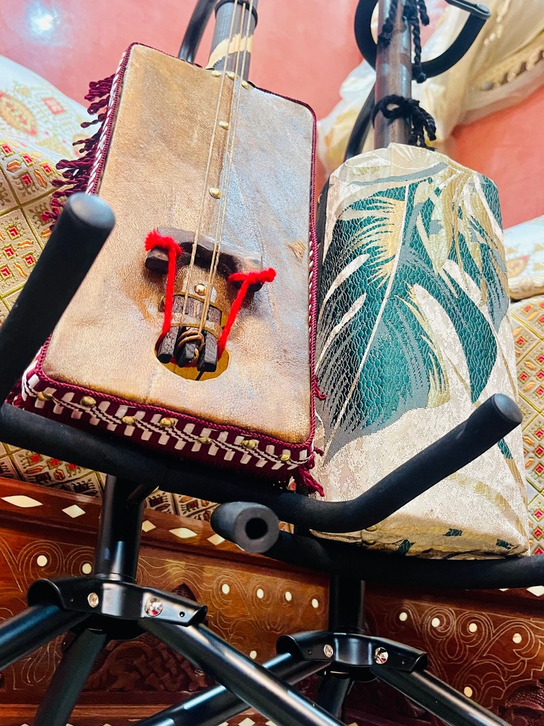 Moroccan Pro Gnawa Instrument, Gnawa Music, Handmade Guembri With Extra ...