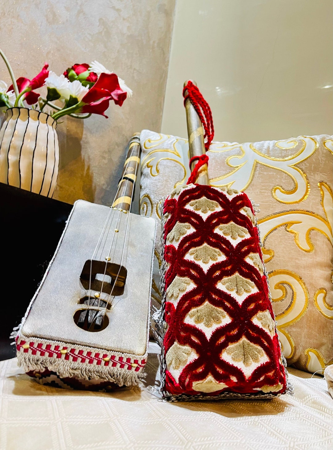 Moroccan Pro Gnawa Instrument, Gnawa Music, Handmade Guembri With Extra ...