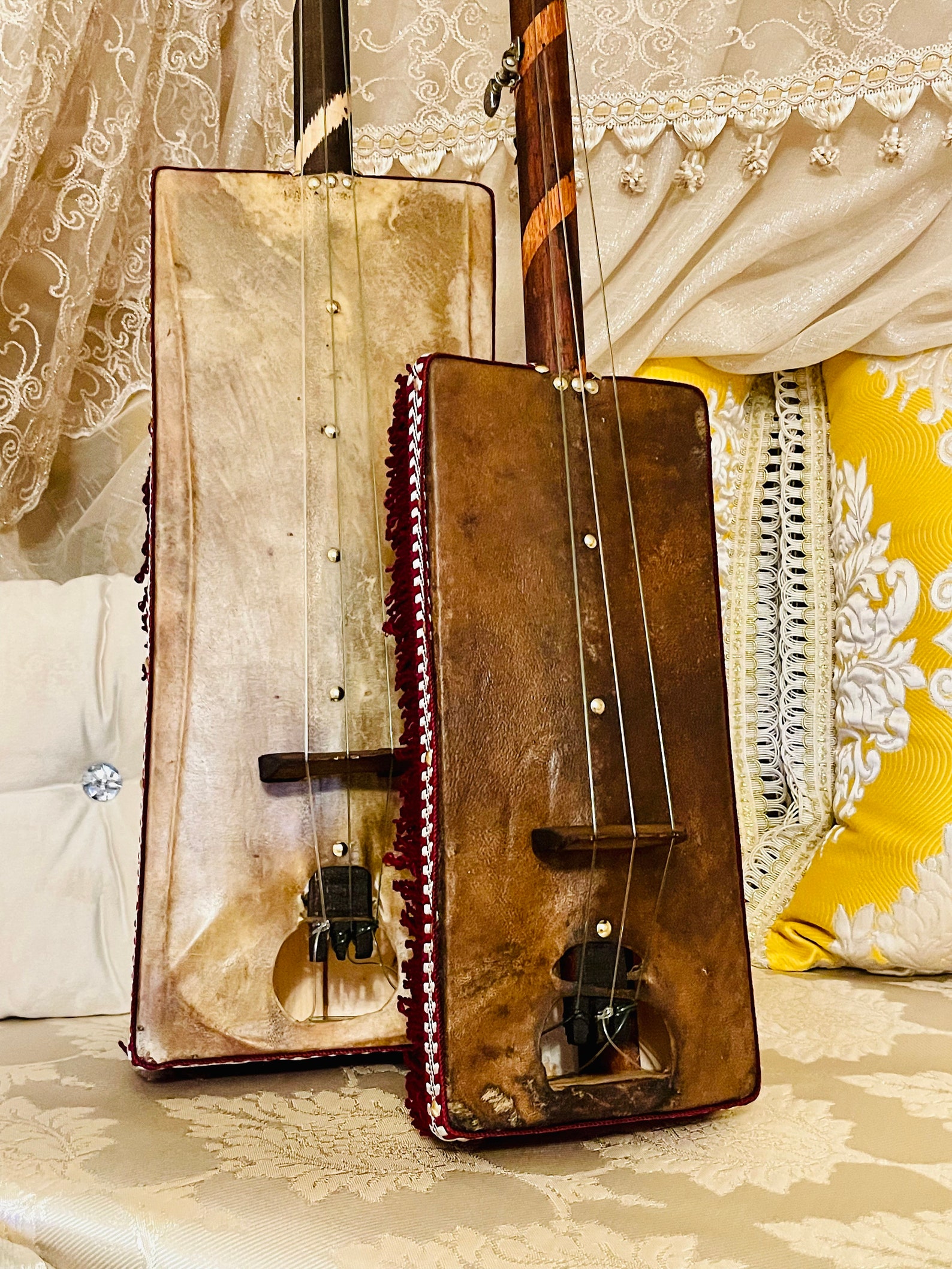 Moroccan Pro Gnawa Instrument, Gnawa Music, Handmade Guembri With Extra ...