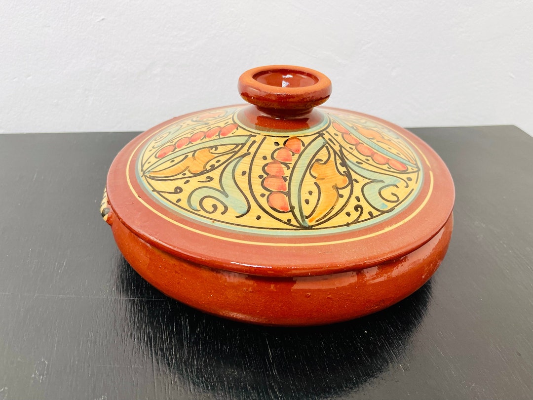 Large Tagine for Cooking, 100% Handmade Ceramic Tajine for Your Kitchen ...