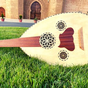 Premium Quality Oud Lute Music Instrument With 11-strings Tunes ...