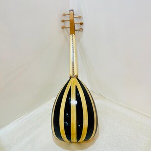 Lute Oud Music Instrument With 6-strings Tunes, Handmade Professional ...