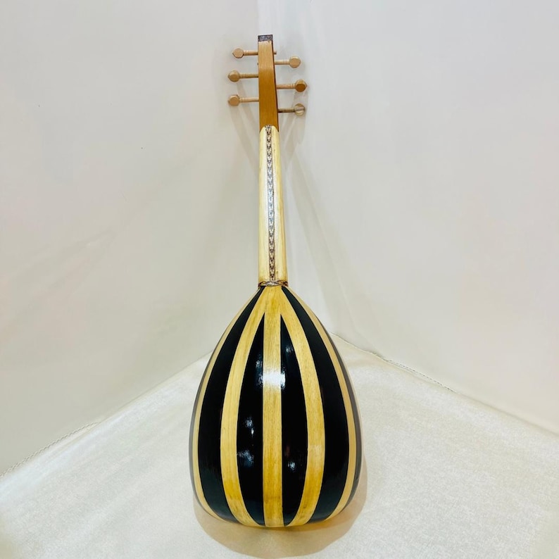 Lute Oud Music Instrument With 6-strings Tunes, Handmade Professional ...