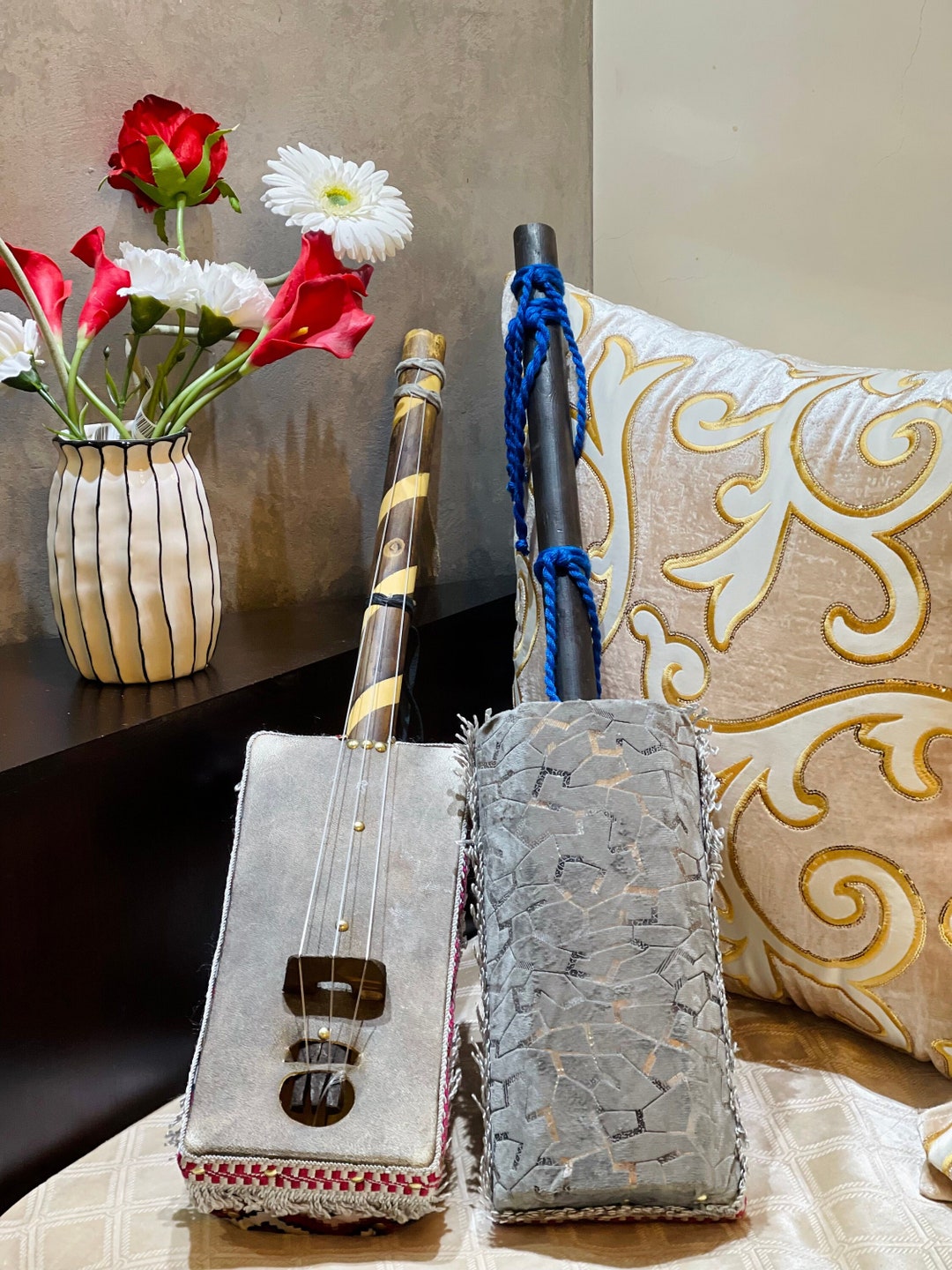 Moroccan Pro Gnawa Instrument, Gnawa Music, Handmade Guembri With Extra ...