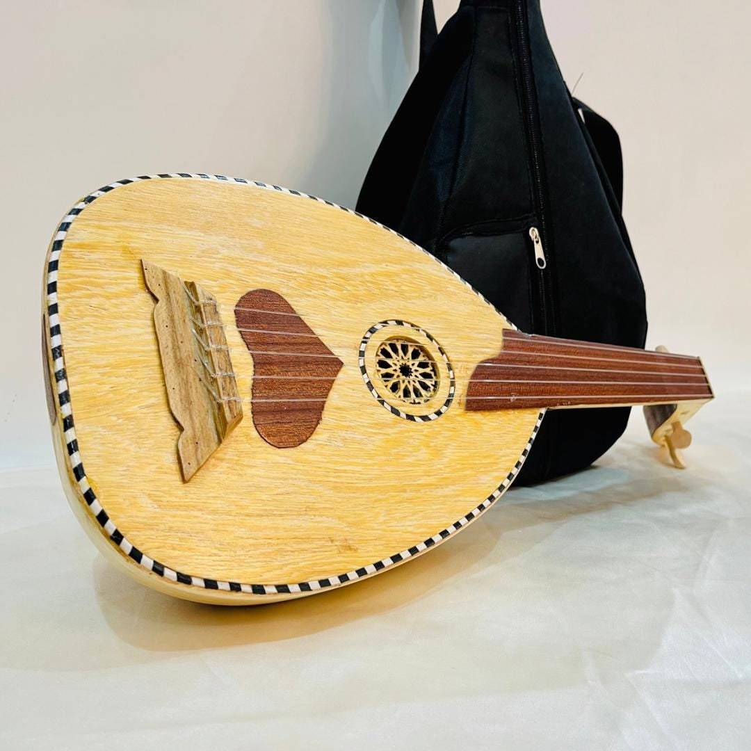 Premium Quality Lute Oud Music Instrument With 5 Strings Melodies Plus ...