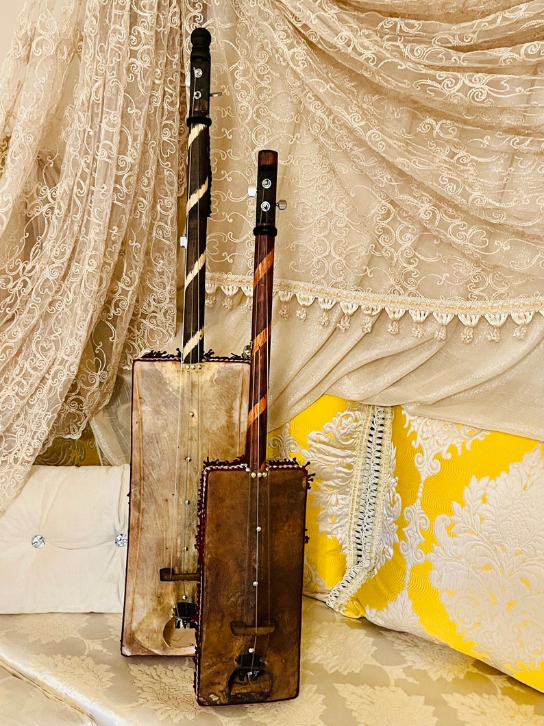 Moroccan Pro Gnawa Instrument, Gnawa Music, Handmade Guembri With Extra ...