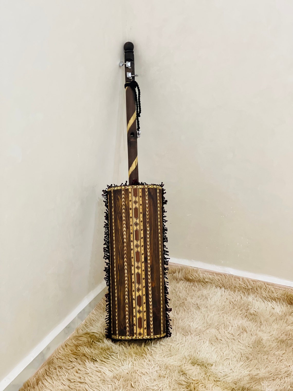 Moroccan Pro Gnawa Instrument, Gnawa Music, Handmade Guembri With Extra ...