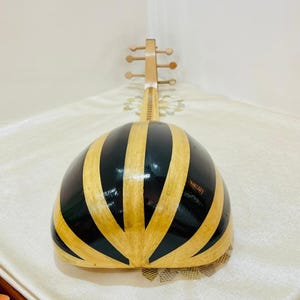 Lute Oud Music Instrument With 6-strings Tunes, Handmade Professional ...